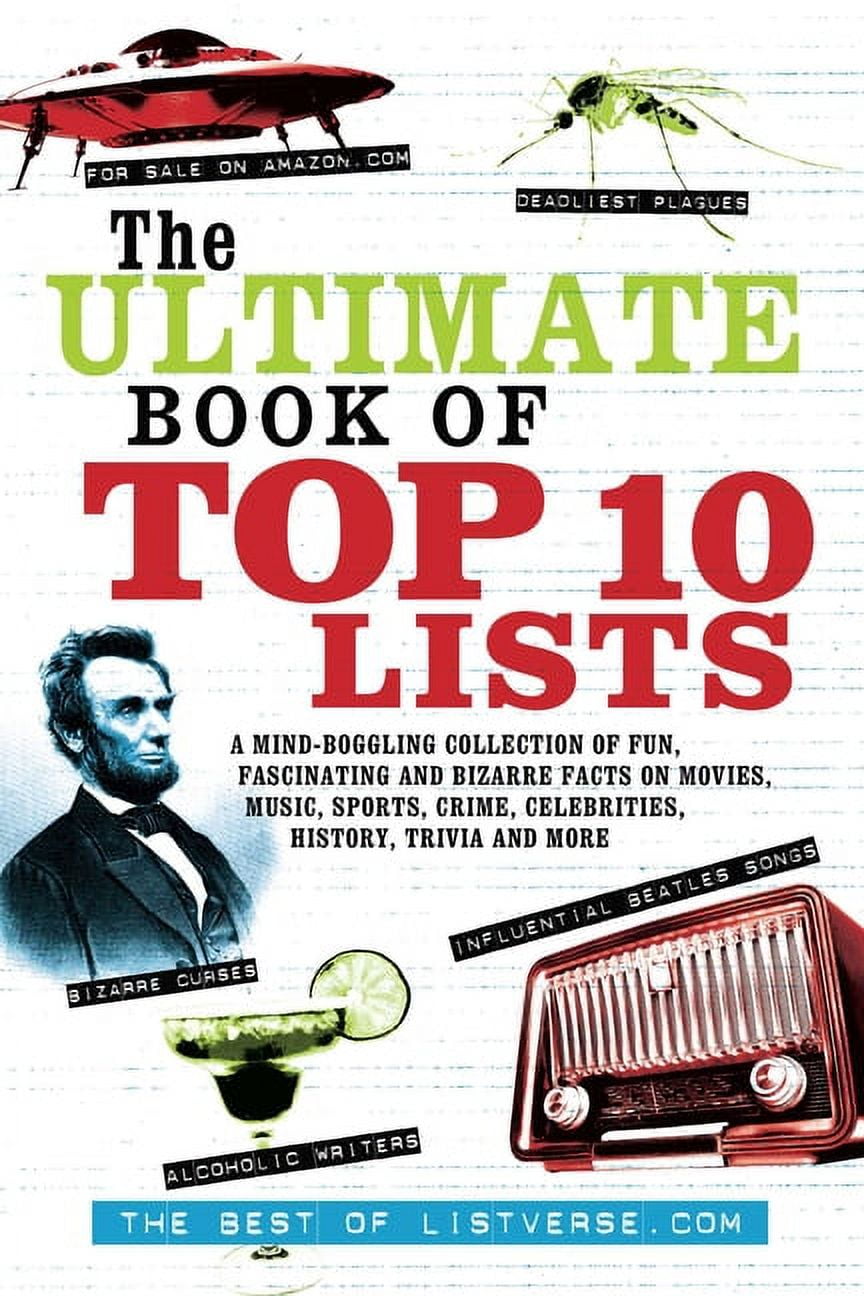 Listverse.com Books: The Ultimate Book of Top Ten Lists (Paperback ...