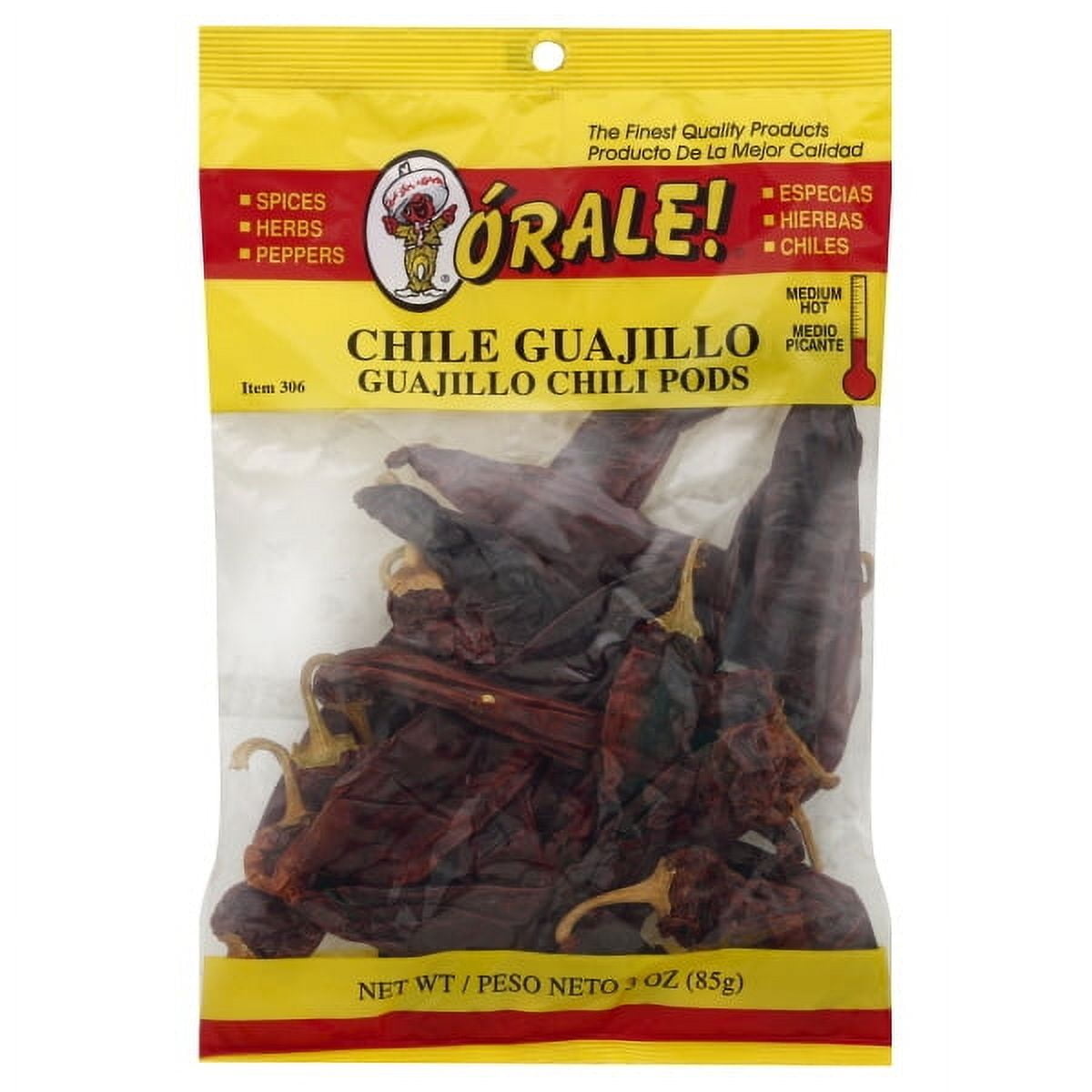El Charrito Whole Guajillo Chile Pods - Walmart.com