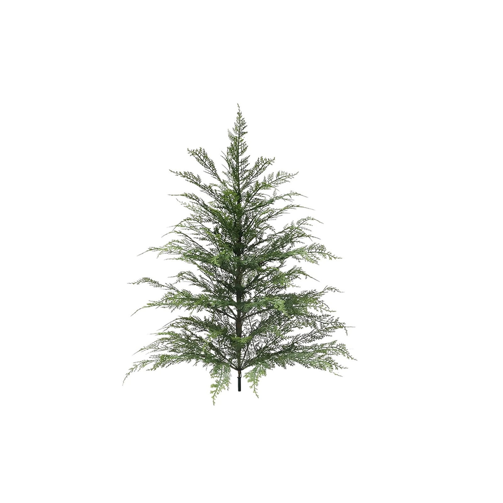 Lit Green Artificial Christmas Tree 90cm Pre-lit LED Flame Retardant ...