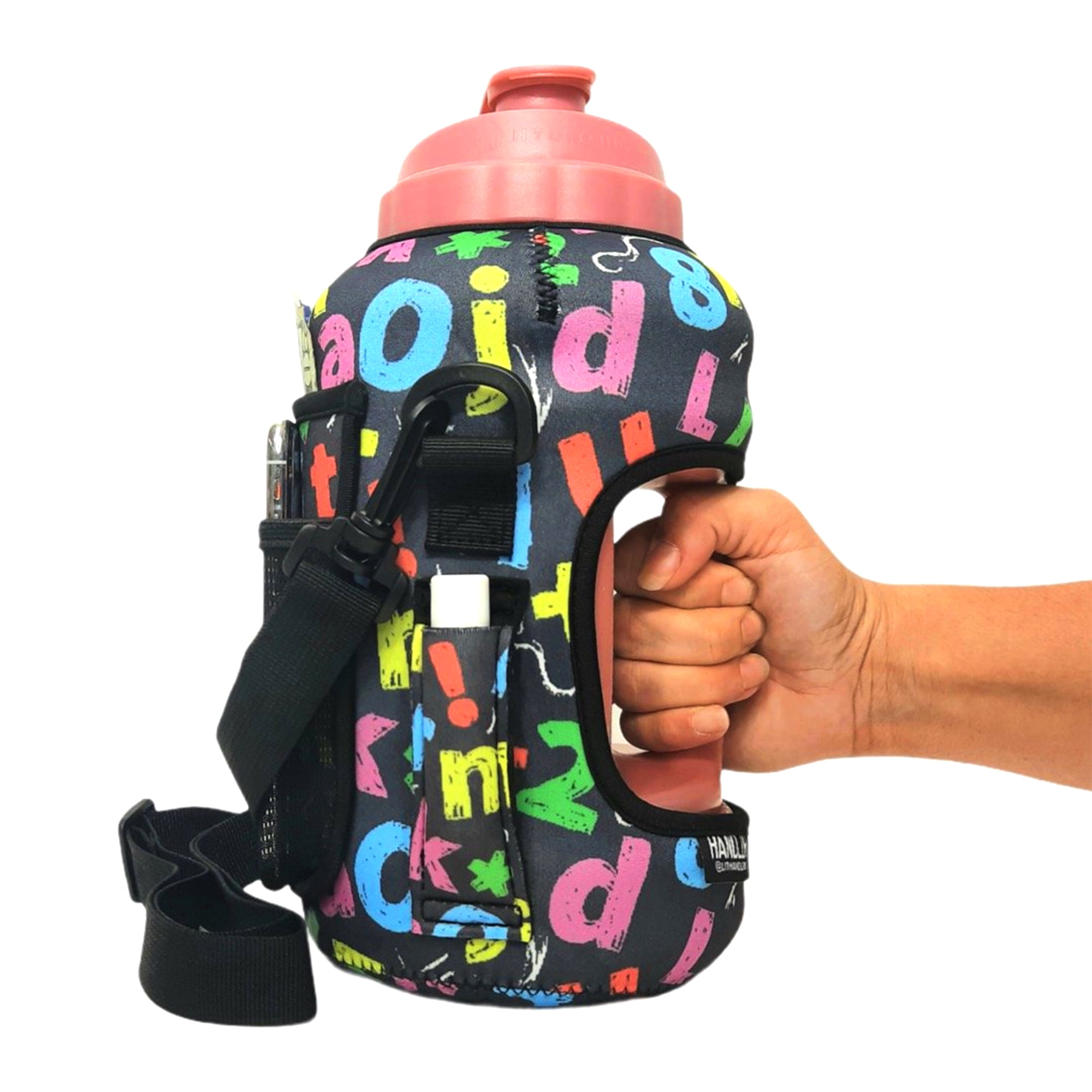 Lit Handlers 1/2 Gallon Jug - Teacher Chalkboard Letters Design ...