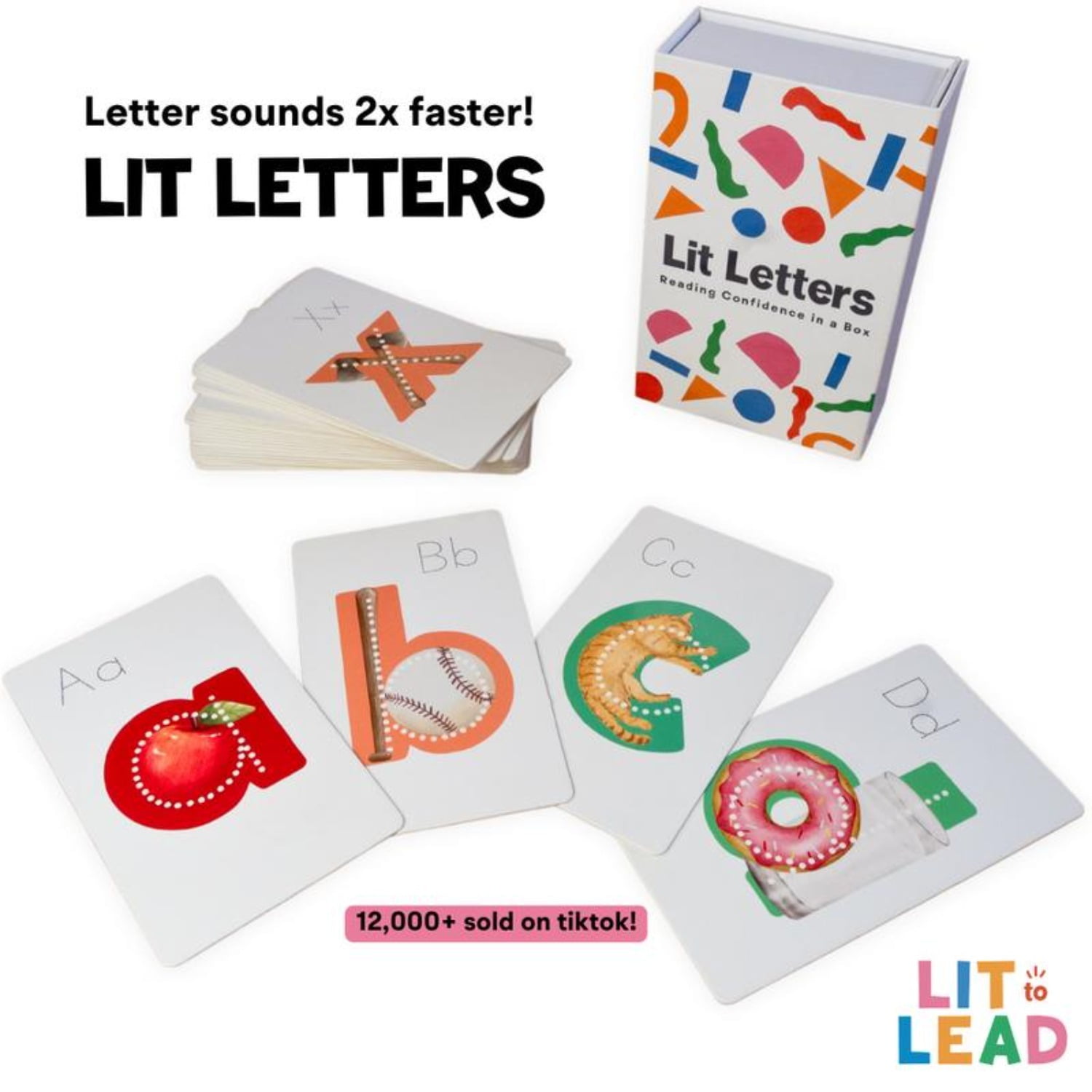Lit Letters: learn letter sounds 2x faster! preschool alphabet tool ...