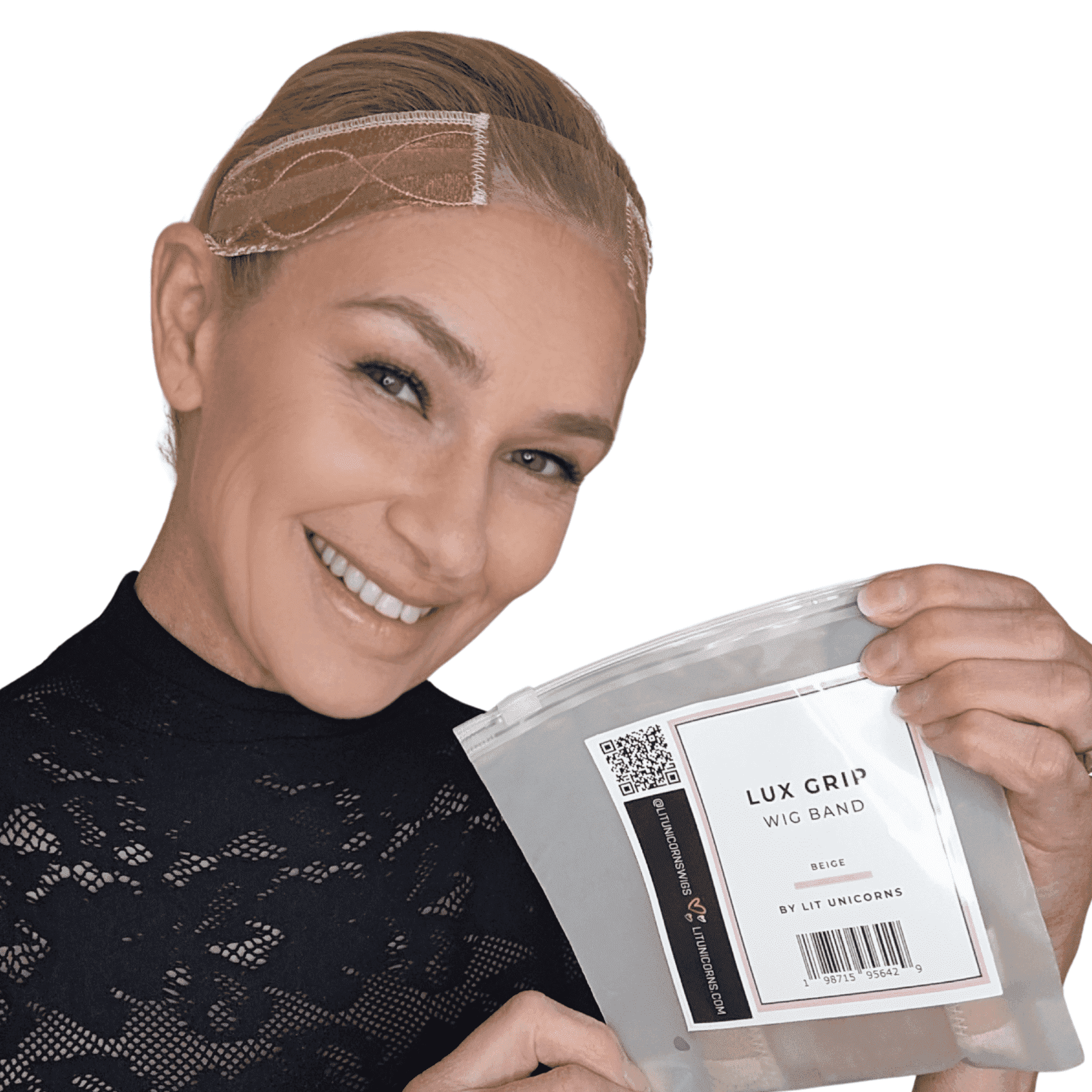 Lit Unicorns Silicone Lace Wig Gripper Band - Beige - Walmart.com