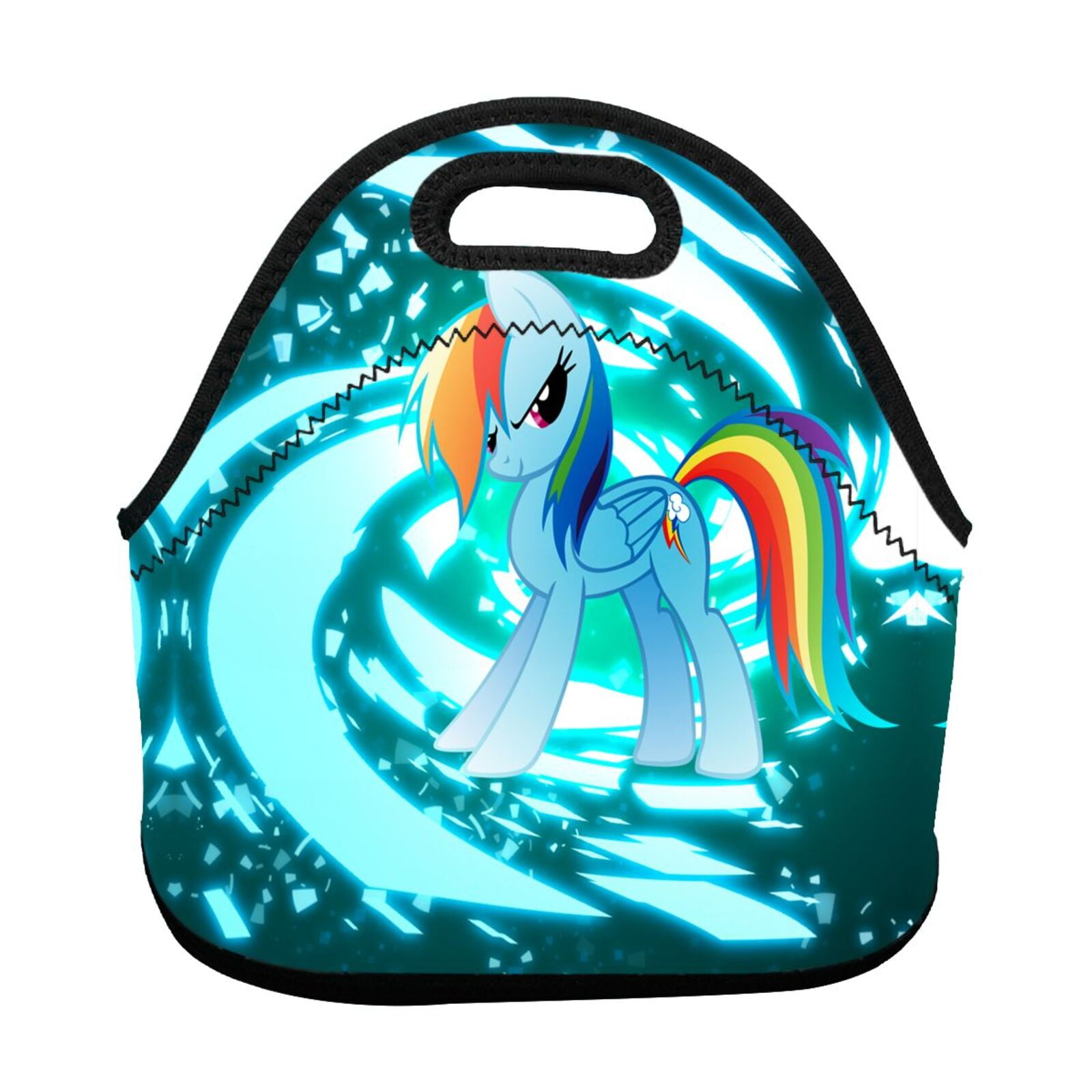 My Lit-tle Pony Neoprene Insutated Lunch Bag Cute Cartoon Lunch Box ...