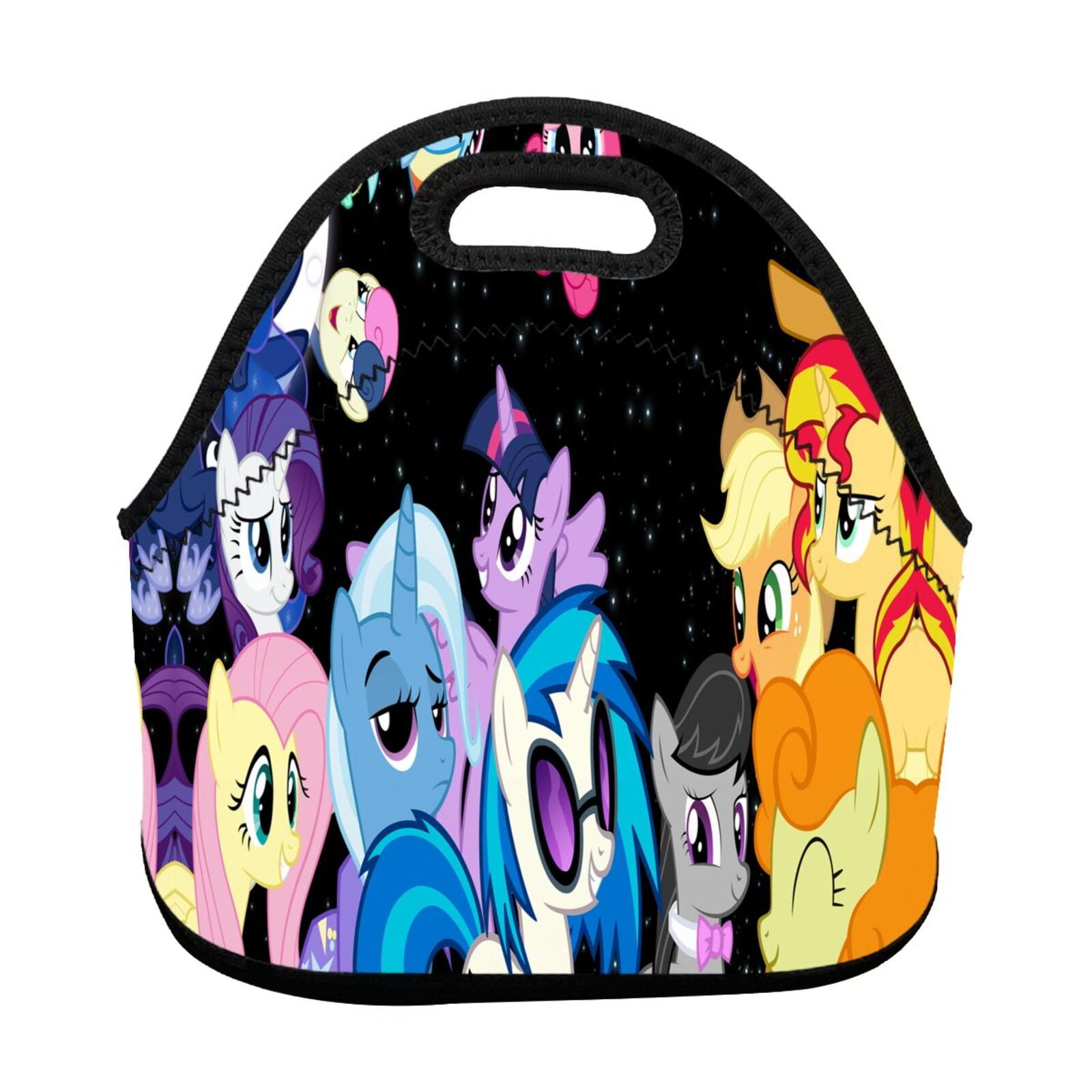 My Lit-tle Pony Neoprene Insutated Lunch Bag Cute Cartoon Lunch Box ...