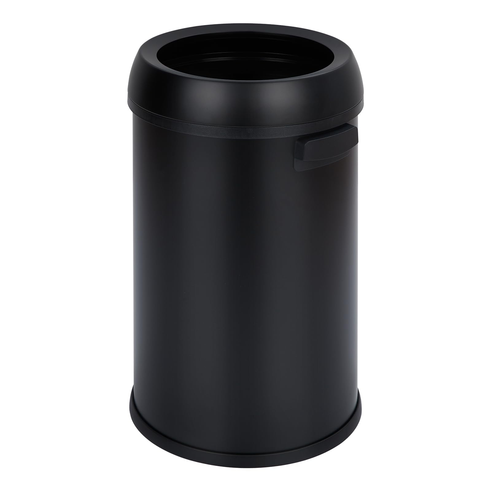 Litake 17 Gallon/65 Liter Open Top Trash Can, Stainless Steel Rubbish ...