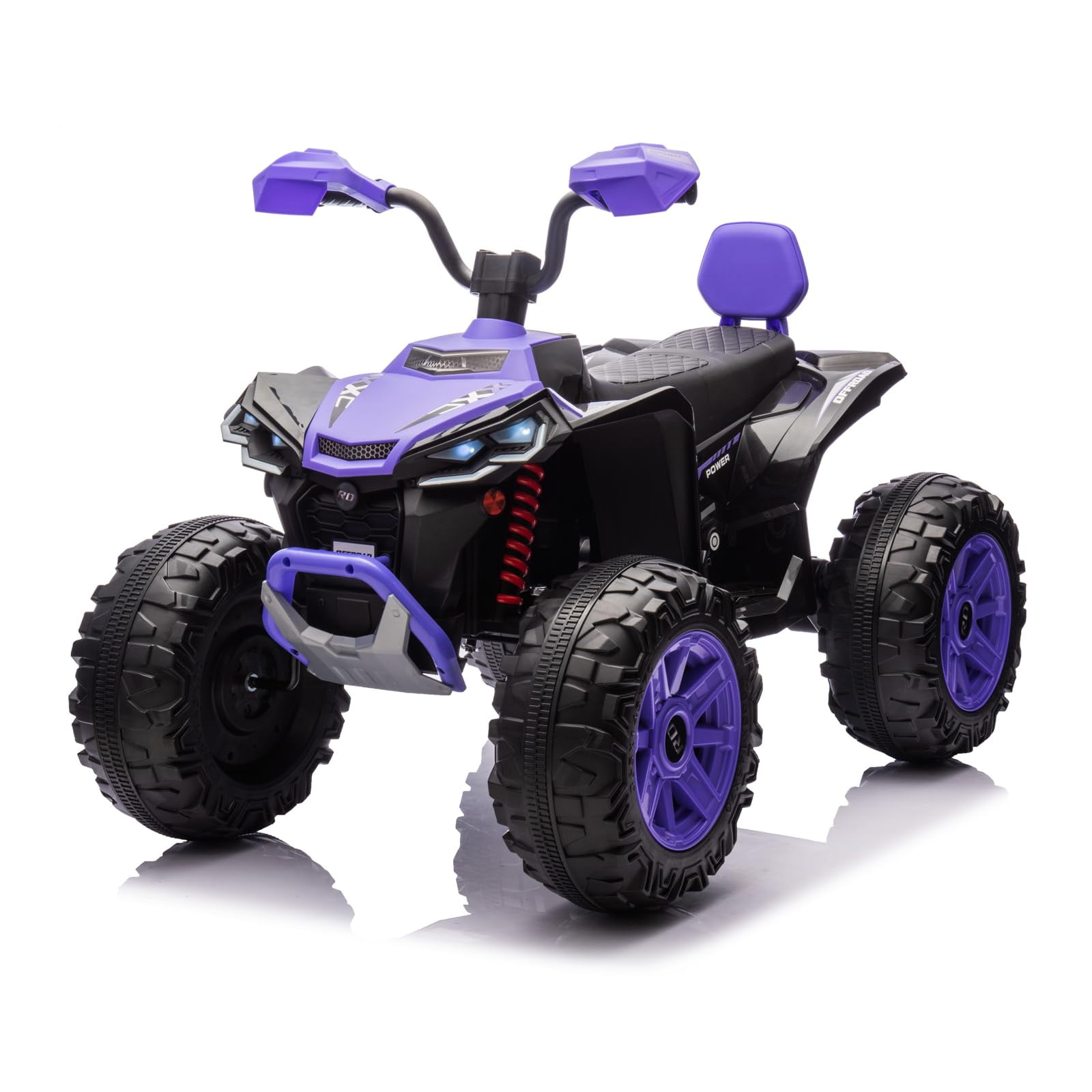 Litake 24V 2 Seater Electric ATV, Electric Car for Kids, Four-Wheeled ...