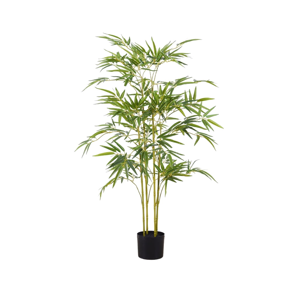 Litake Artificial Bamboo Tree, Artificial Trees In Pot With Lifelike ...
