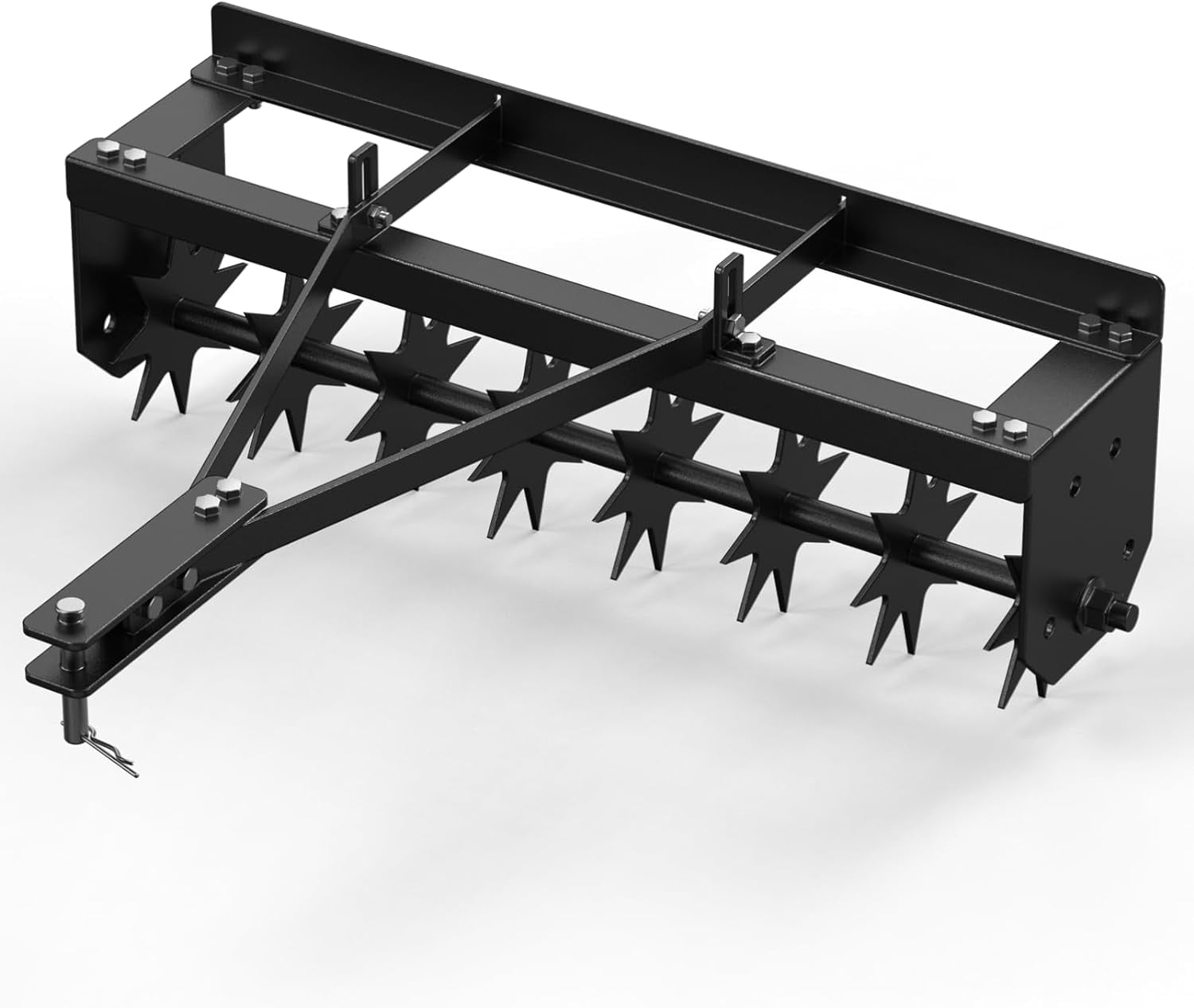 Litake Tow Behind Spike Aerator, 32 Inch Tow Behind Aerators with D ...