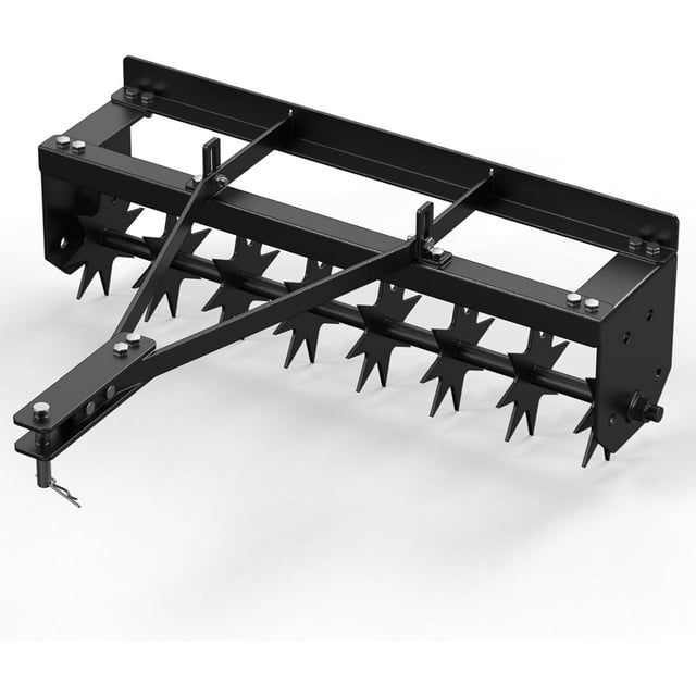 Litake Tow Behind Spike Aerator, 32 Inch Tow Behind Aerators with D ...