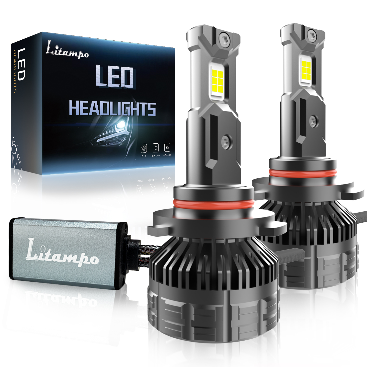 PIAA 23-10196 9006/HB4 Xtreme White Hybrid Replacement Bulb; 12V; 51W ...