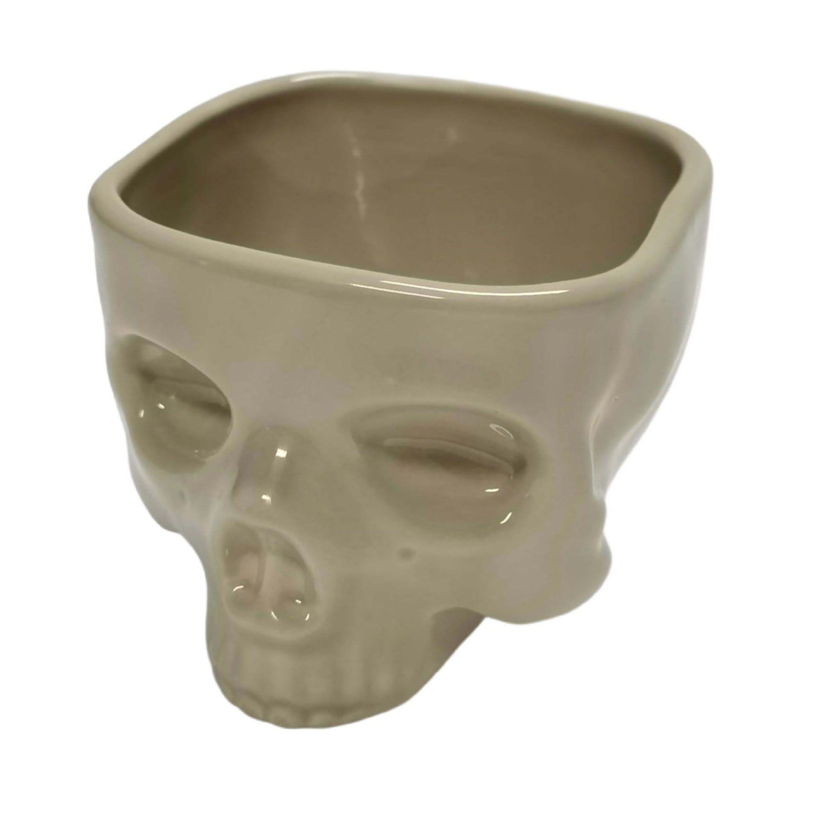 Litaoh Stainless Steel Bowl 1X Halloween Human Skull Bowl Tableware ...