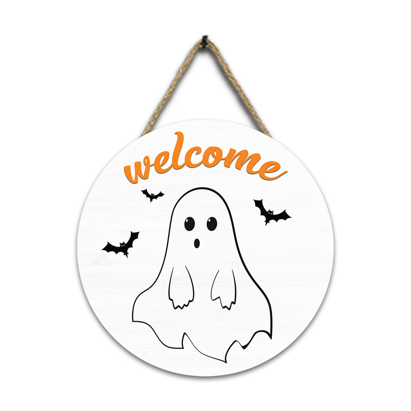 Litaoh Wooden Sign Wall Pendant Hanging Plate X1 Halloween Sign for ...