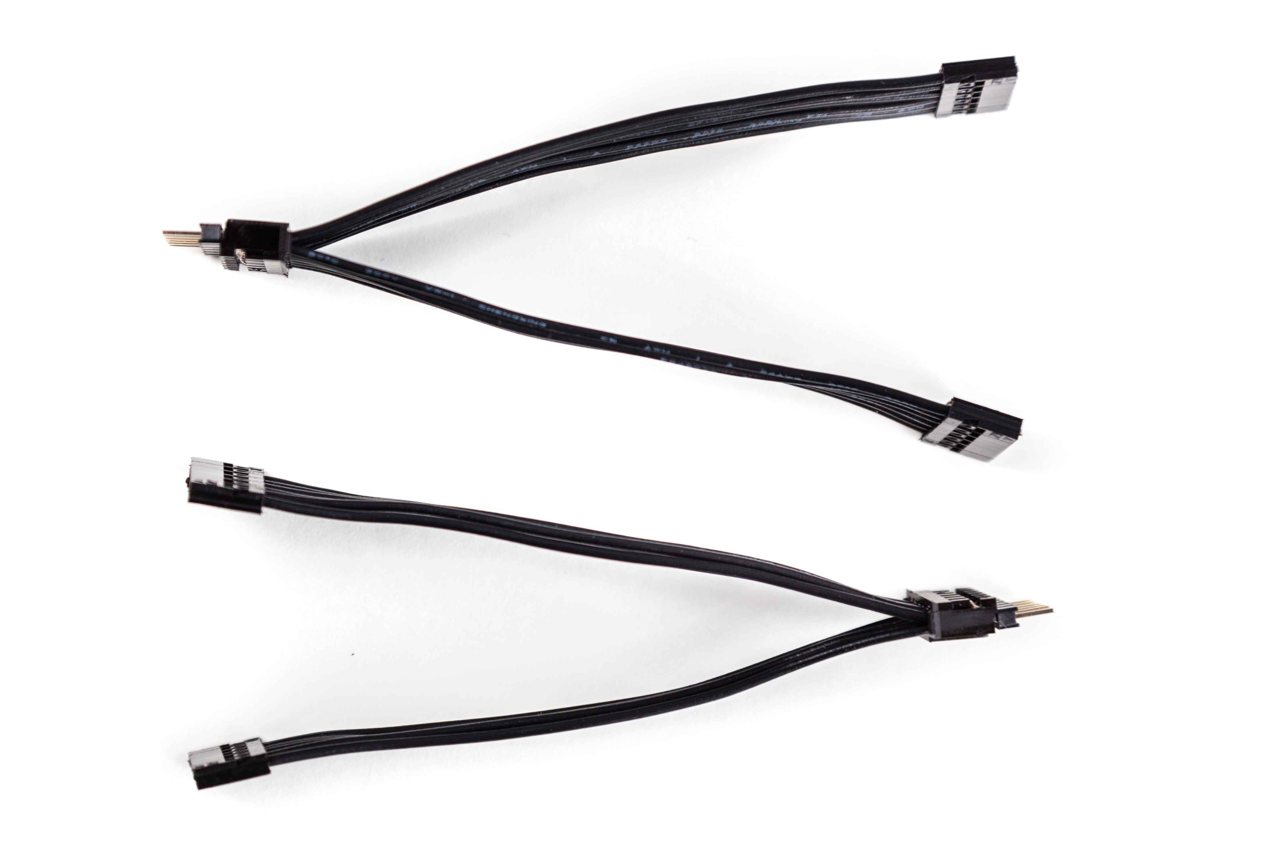 Litcessory Splitter for Philips Hue Lightstrip Plus (2 Pack, Black ...