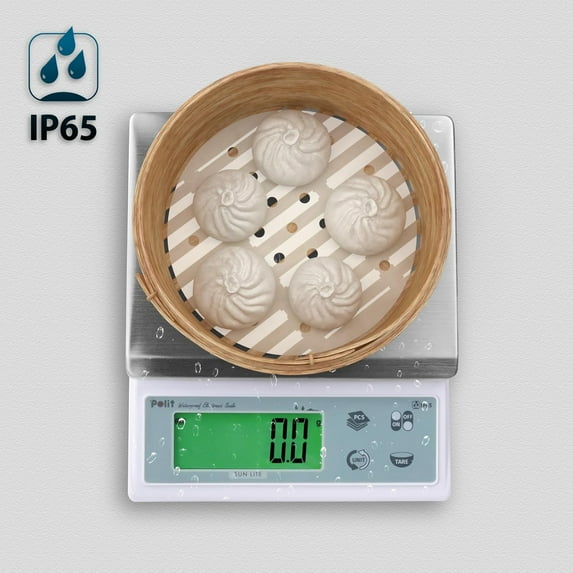 Lite IP65 Waterproof Baking Scale - 6.6lb/3kg Auto-Precision Digital ...