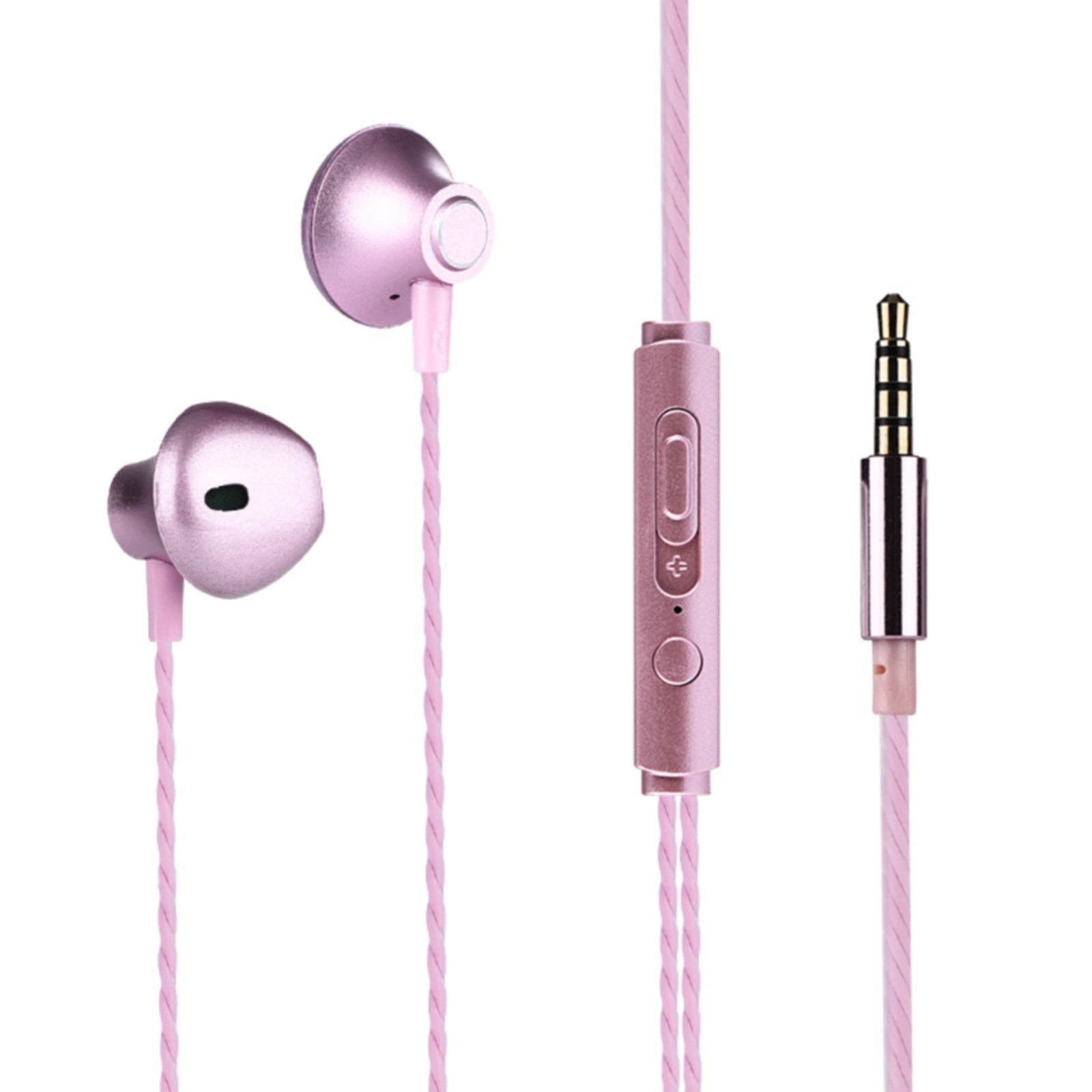 Lite Pods Ear Buds 3.5mm In Ear Wired Headphones Subwoofer With Wheat ...