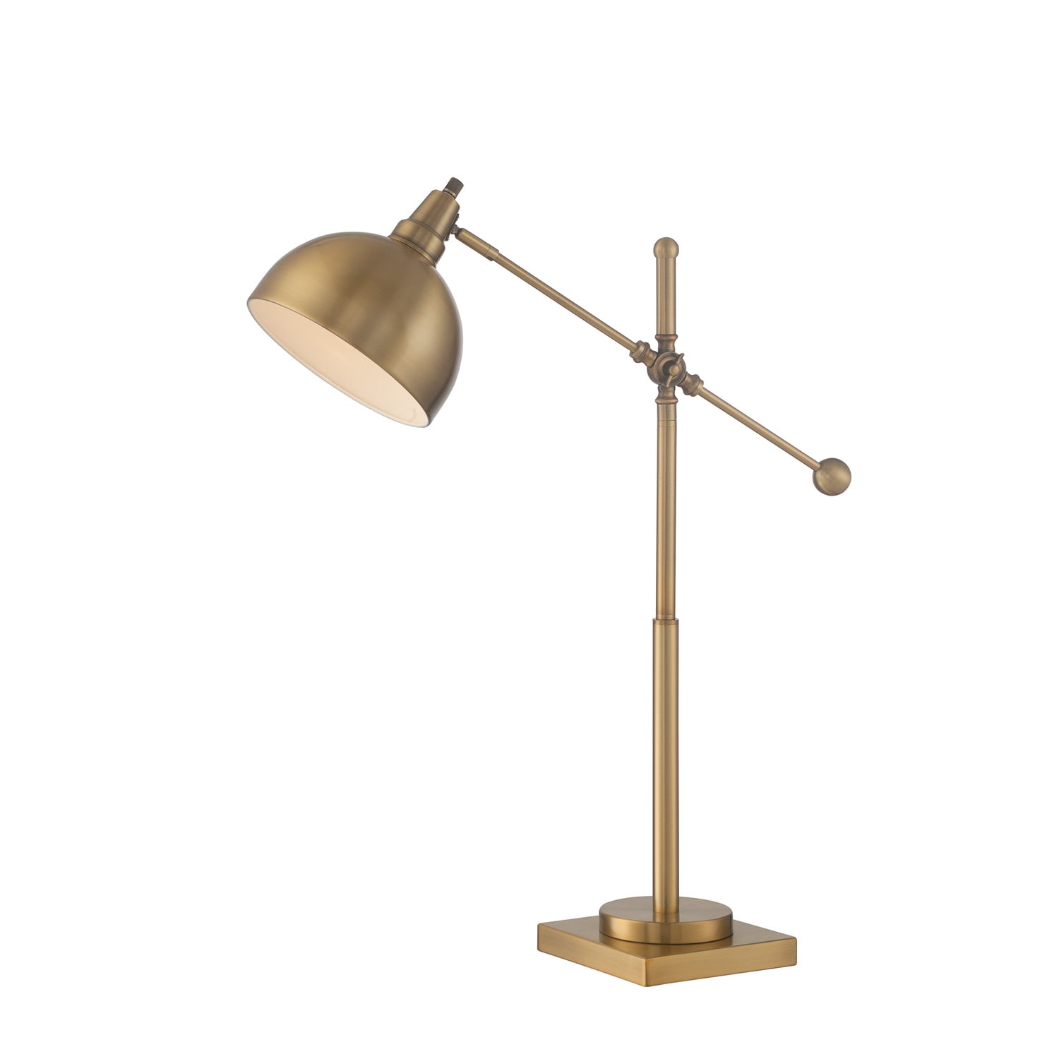Lite Source - Cupola Table Lamp, Brushed Brass Finish, One Light - Walmart.com