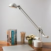 Lite Source Halotech Flexible Adjustable LED Desk Lamp - Black, Space-Saving, 8W - Walmart.com