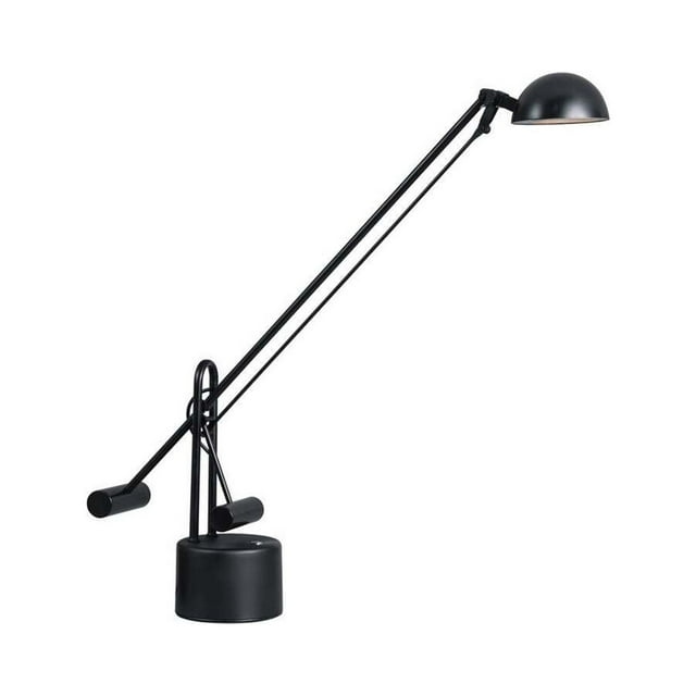 Lite Source Halotech Flexible Adjustable LED Desk Lamp - Black, Space-Saving, 8W - Walmart.com