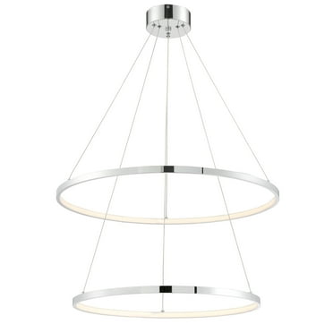 Lite Source Ls-19900 Irene 42" Wide Led Linear Chandelier - Black ...