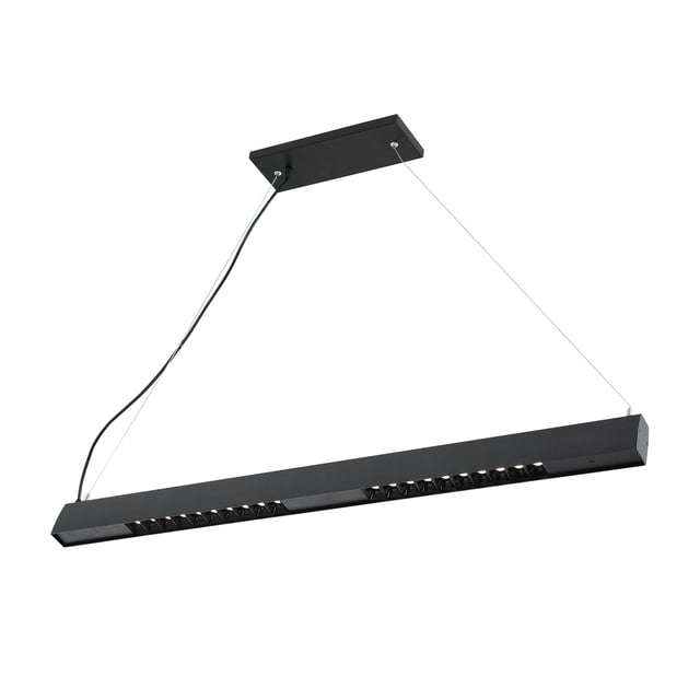 Lite Source Ls-19900 Irene 42" Wide Led Linear Chandelier - Black ...