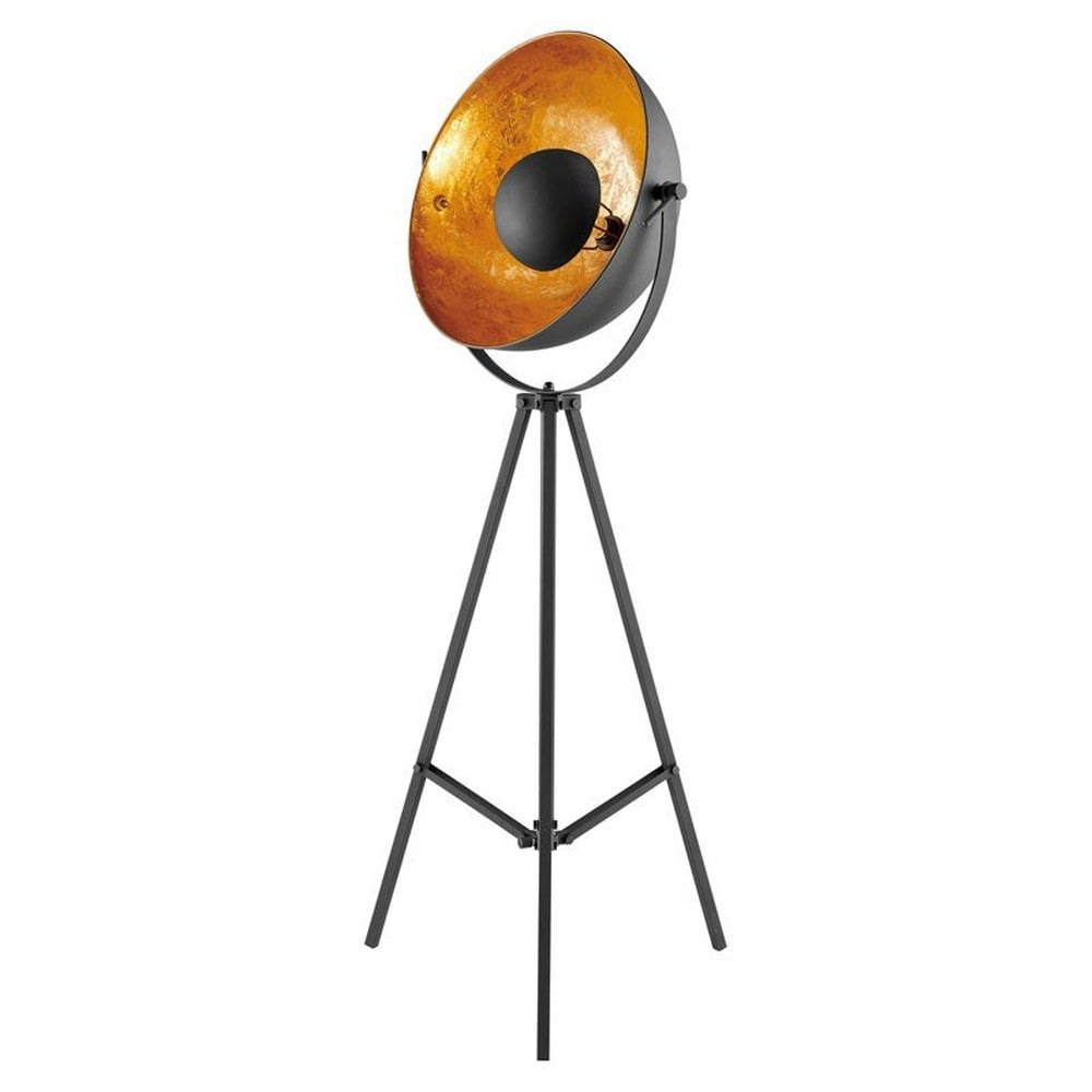 Lite Source Ls-83657 Gothard 65" Tall Tripod Floor Lamp - Black ...