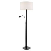 Lite Source Ls-83286 Florencia 2 Light 80" Tall Arc Floor Lamp - Black - Walmart.com