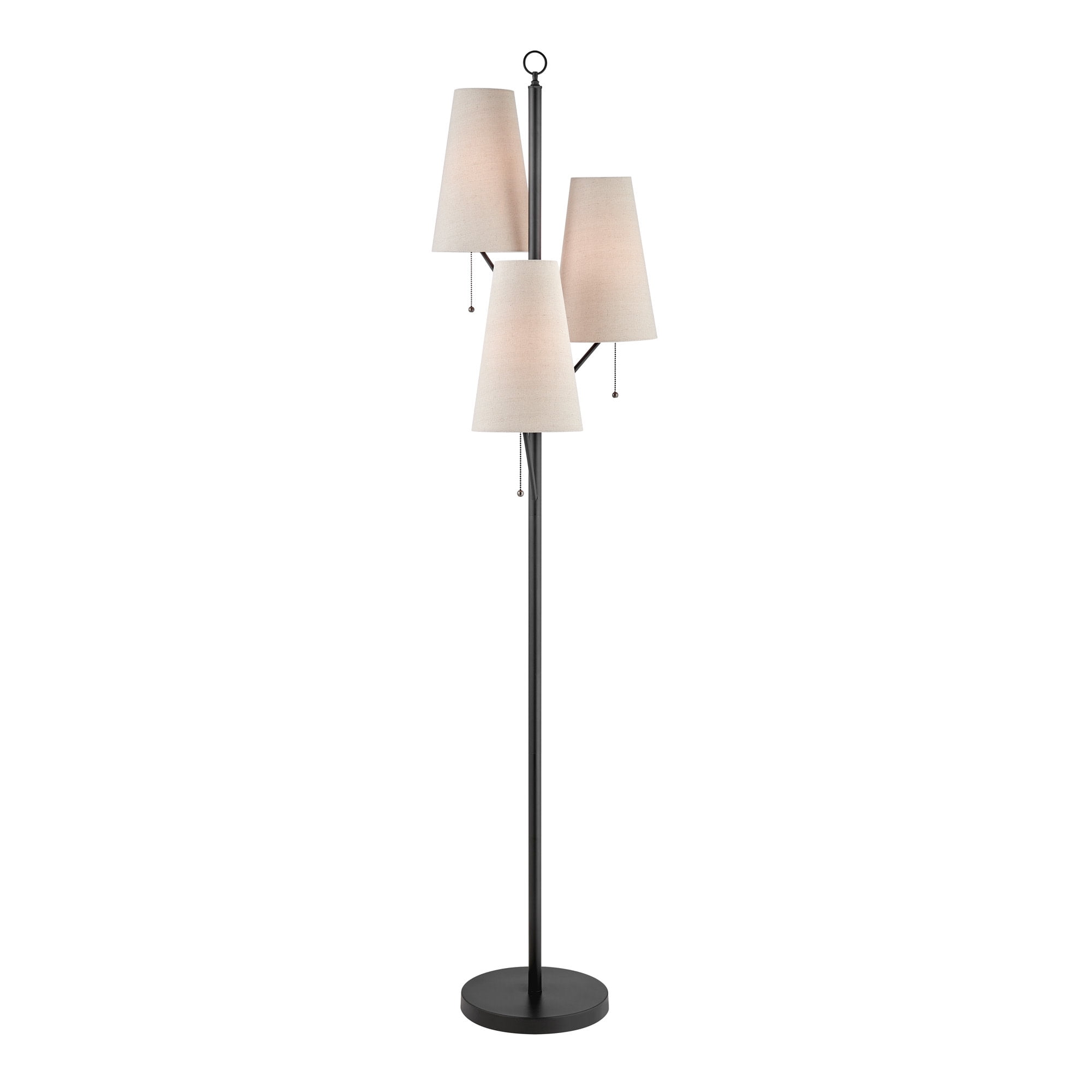 Lite Source Ls-83874 Linnea 3 Light 71" Tall Tree Floor Lamp - Soft ...