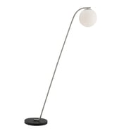 Lite Source Monita Black LED Arc Floor Lamp, Standing 81" Tall, 75 ...