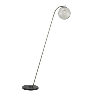 LS-83650AB/BLK-Lite Source-Tanko - 1 Light Floor Lamp-74 Inches Tall and 36.5 Inches Wide ...
