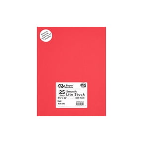 Red Printer Paper