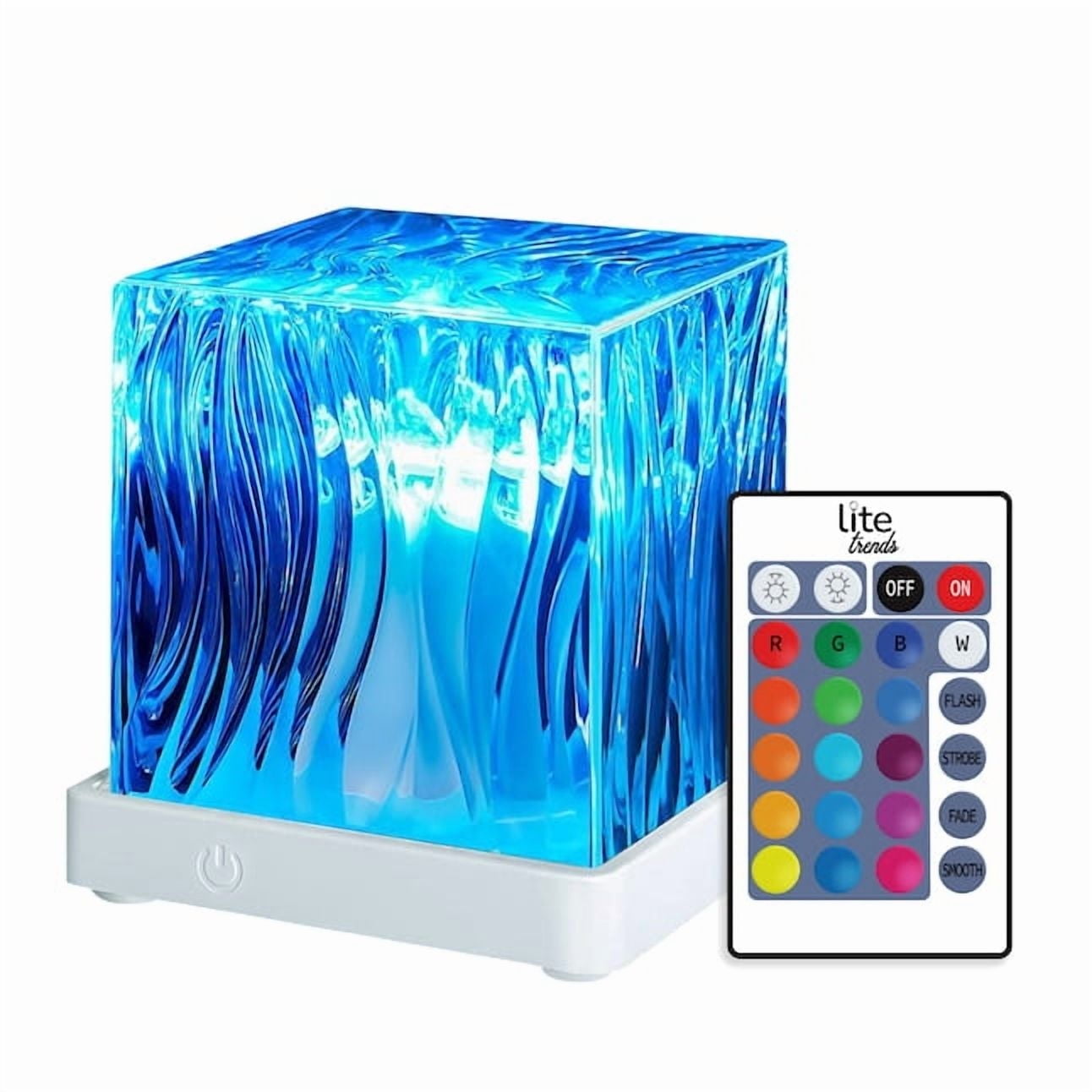 Lite Trends Northern Lights Projector – White, 16-Color Ambient LED ...