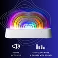 Lite Trends Sound Activated Multi-Color LED Heart Shape with Dynamic ...