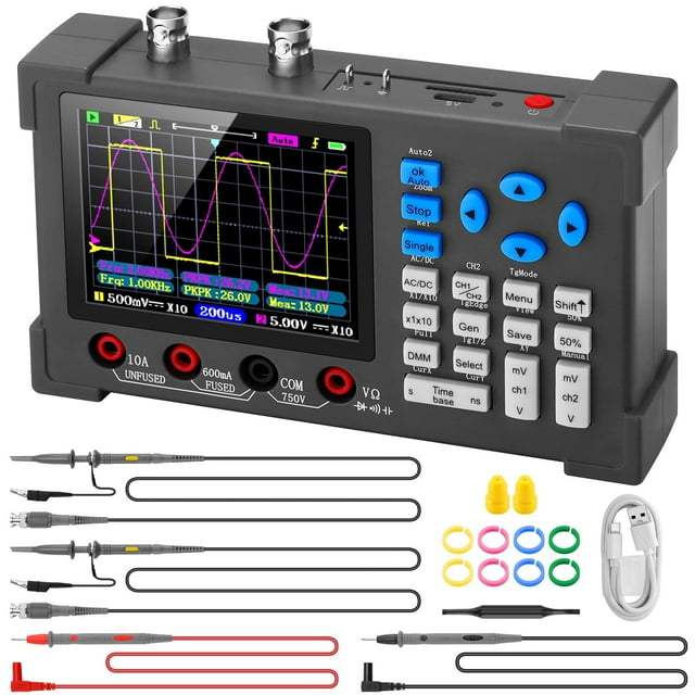 LiteBee Handheld Digital Oscilloscope Kits, Portable Automotive ...
