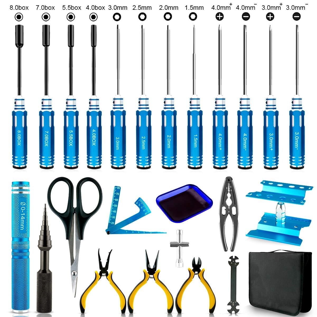 LiteBee RC Hex Screwdriver Tool Kit for RC Car DJI Drone Quadcopter ...