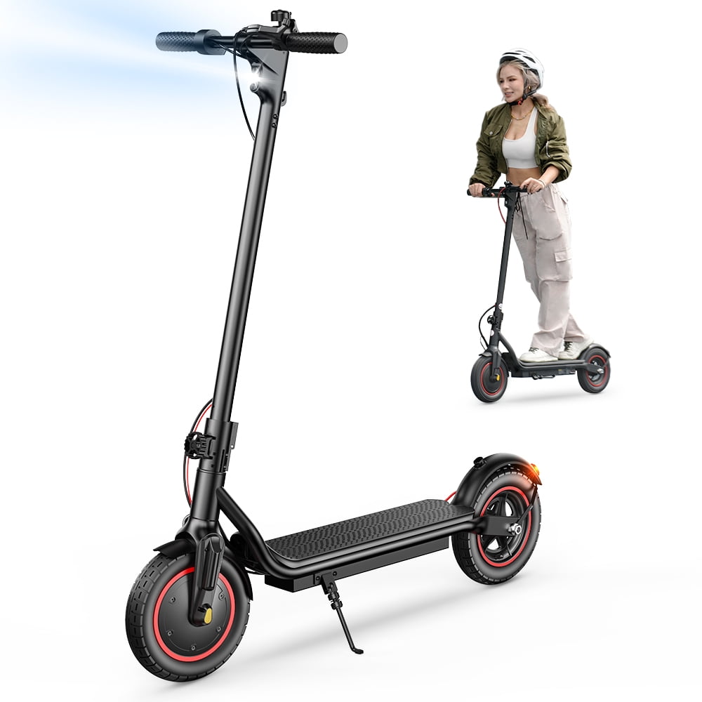 LiteFive LF6 Electric Scooter with 500W Motor, 10” Tires, 22mph & 23Miles Range, Folding ...