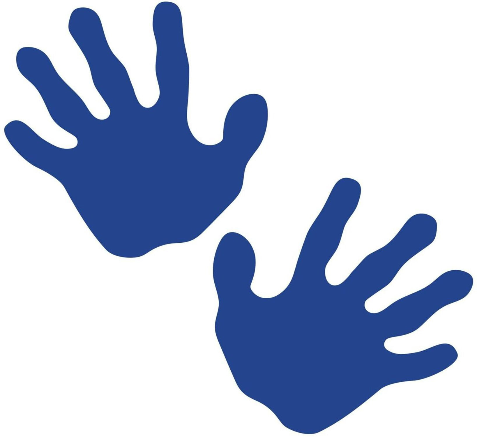 LiteMark Sensory Path Durable Handprint Decals - Walmart.com