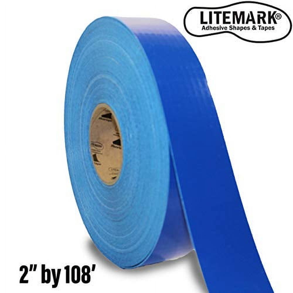 LiteMark Smooth Floor Marking Tape, EC-700 Heavy Duty Thick, Easy to ...