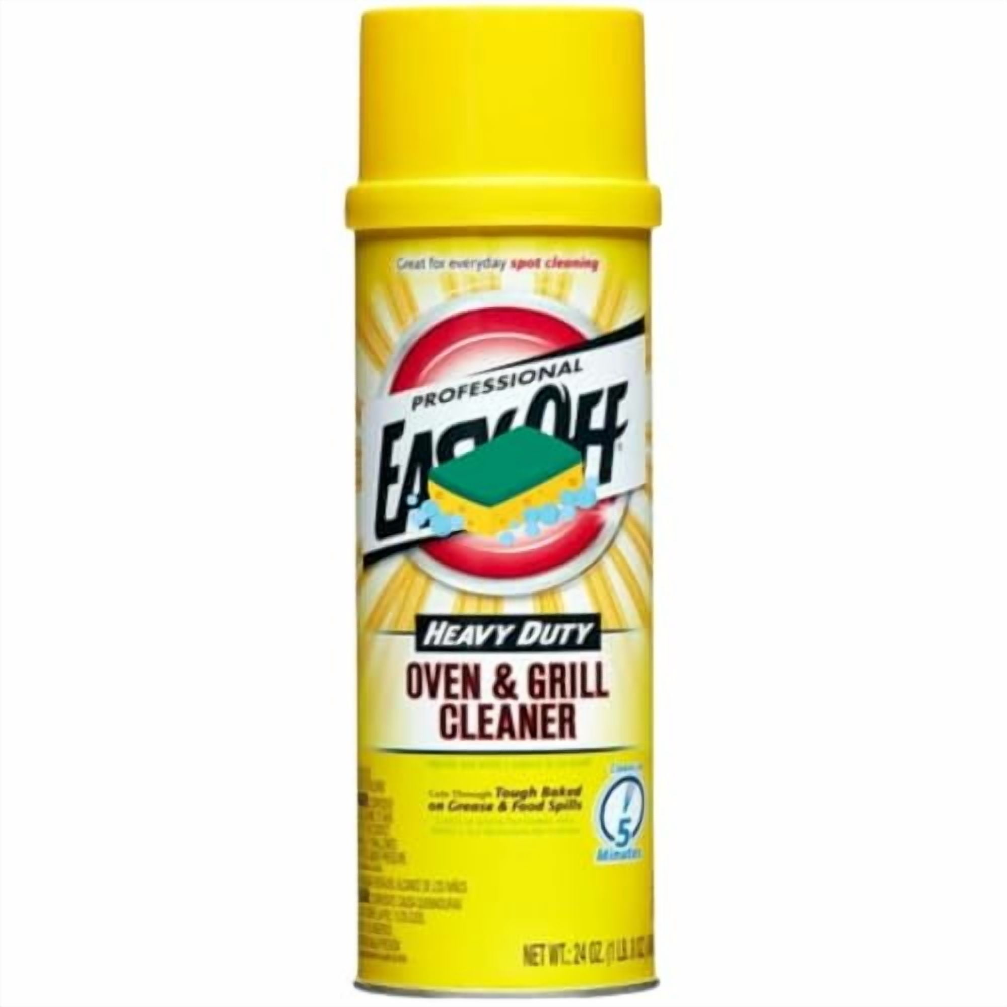 LiteZout Easy-Off Professional Oven & Grill Cleaner, 24oz cans (2 pack ...