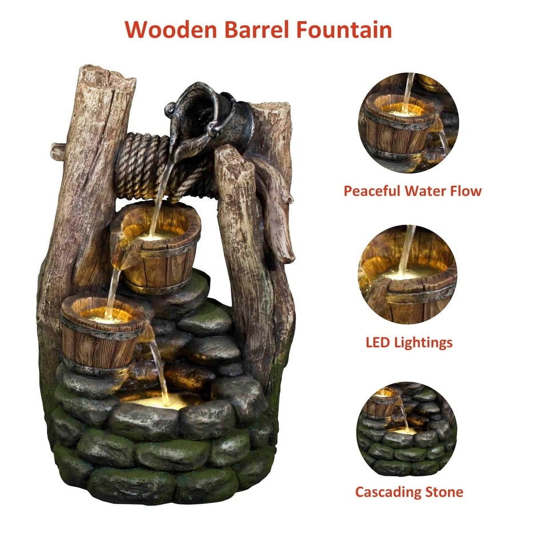 Litedeer Homes Litedeer Mystic Indoor Outdoor Water Feature Spring ...