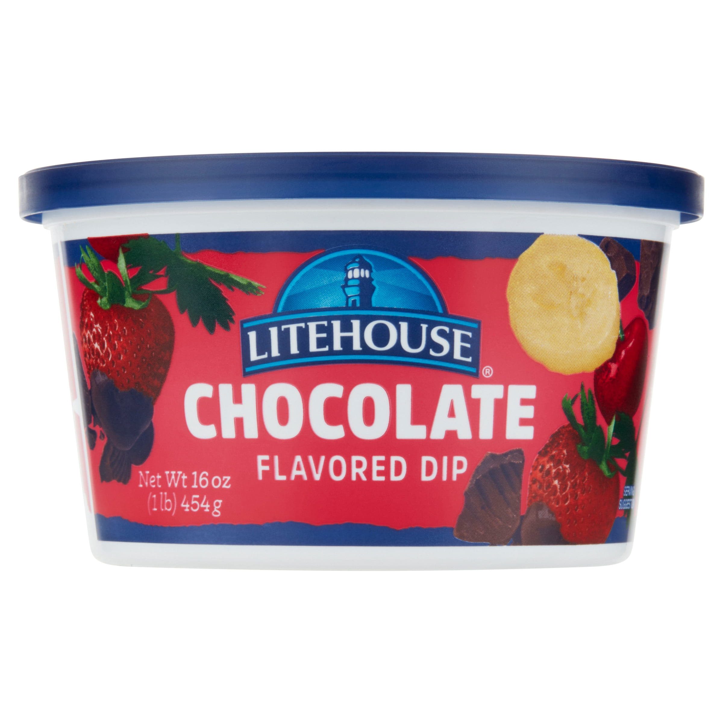 ONLINE Litehouse Chocolate Flavored Dip 16 oz, Creamy Chocolate Fruit ...