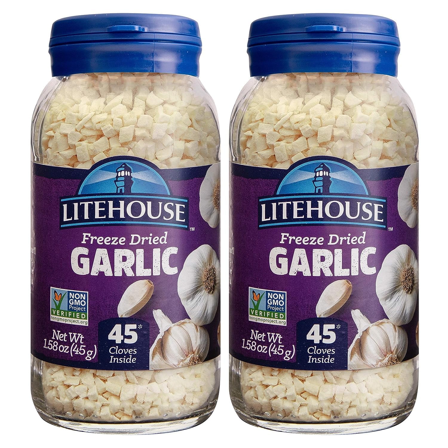 Litehouse Freeze Dried Garlic KEF28 - Garlic, Substitute for Garlic ...