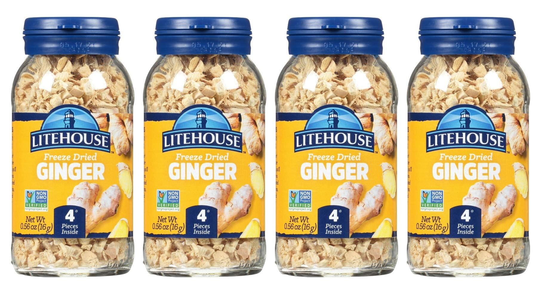 Litehouse Freeze Dried Ginger STF9 - Substitute for Fresh Frozen Equal ...