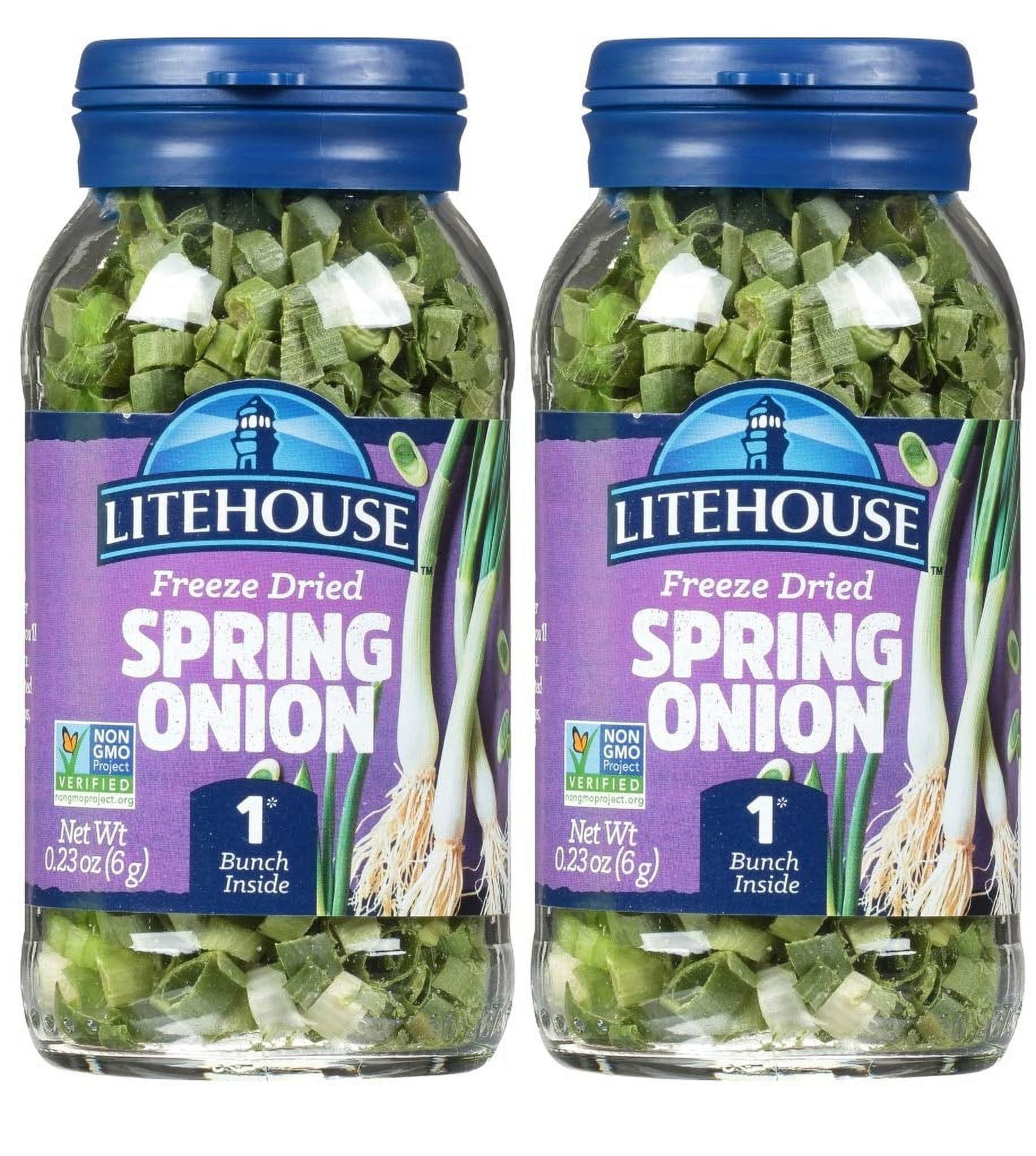 Litehouse Freeze Dried Spring MFF30 Onion - Fresh Spring Onion, 1 Bunch ...