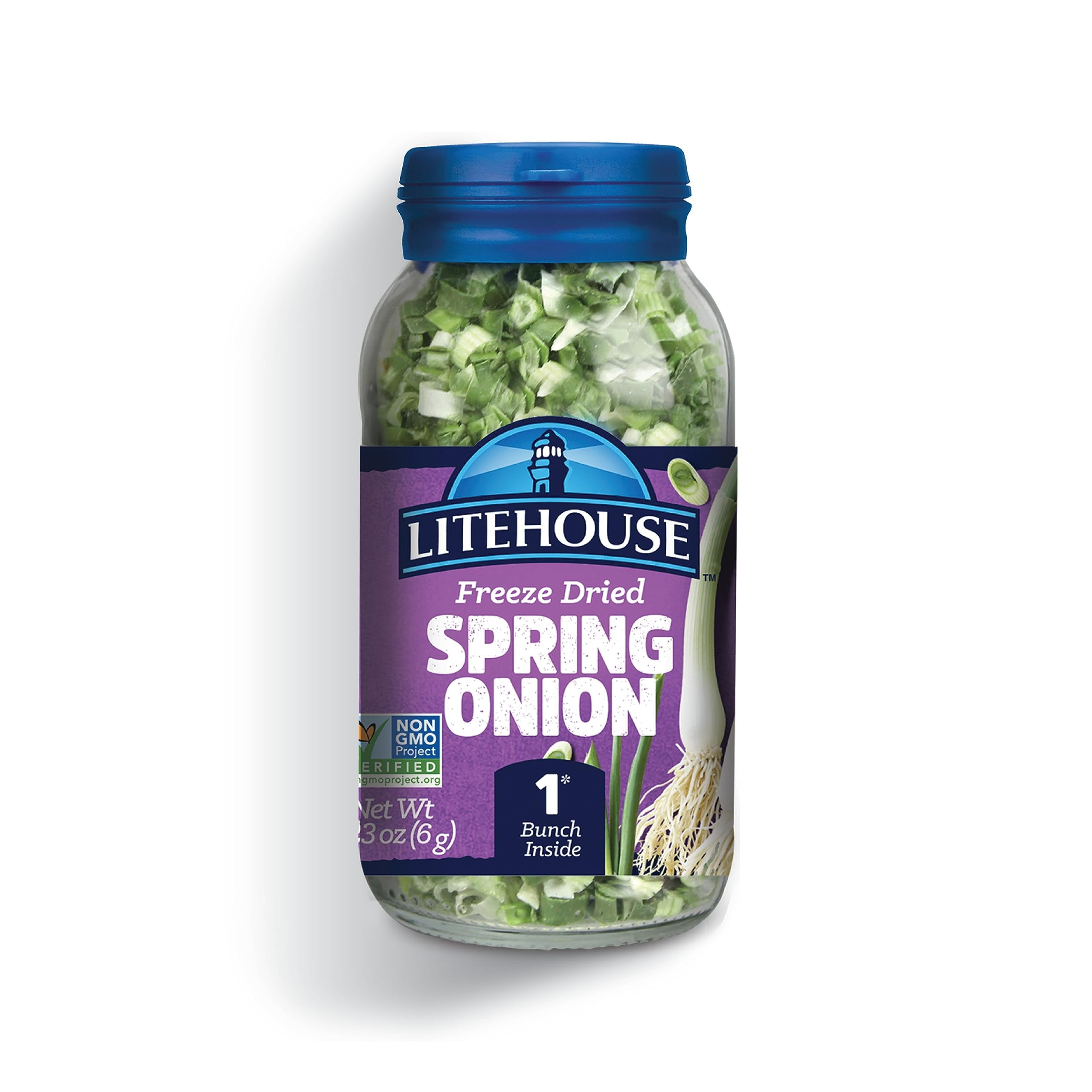 Litehouse Freeze Dried Spring MFF30 Onion - Fresh Spring Onion, 1 Bunch ...