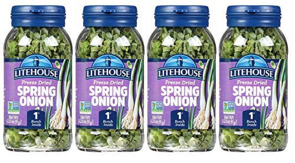 Litehouse Freeze Dried Spring Onion - Substitute for Fresh Spring Onion ...