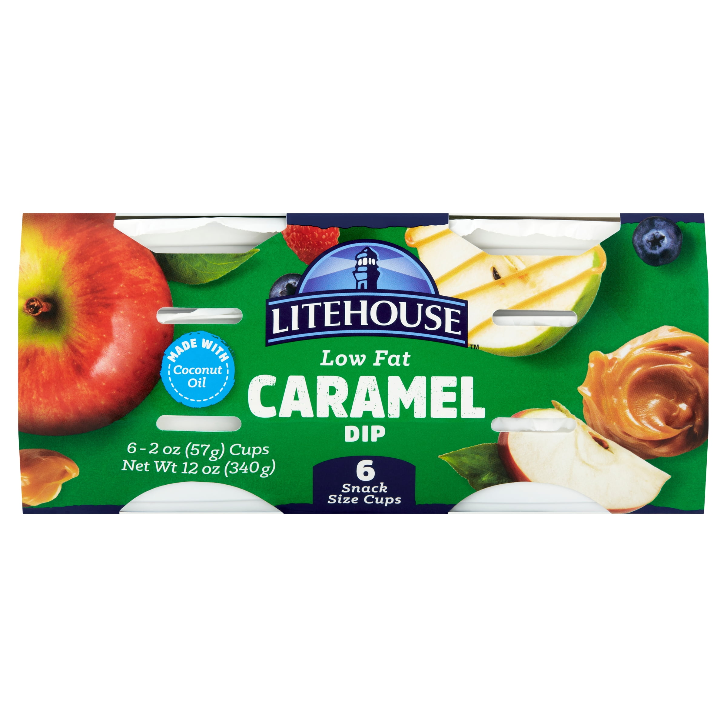 Litehouse Low Fat Caramel Dip, 6 Ct, 12 oz - Walmart.com