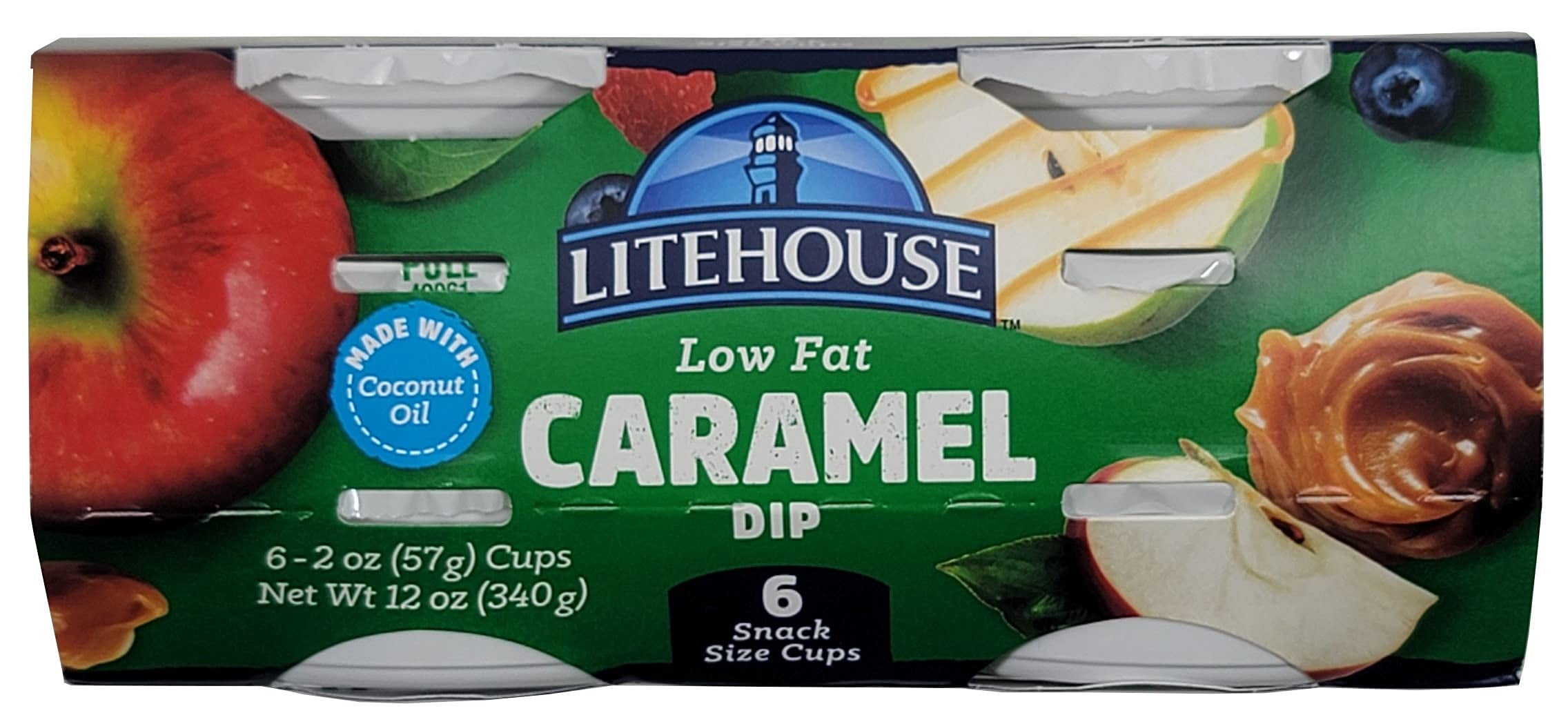 Litehouse Low Fat SCH4 Caramel Dip - Individual Caramel Dip Caramel ...