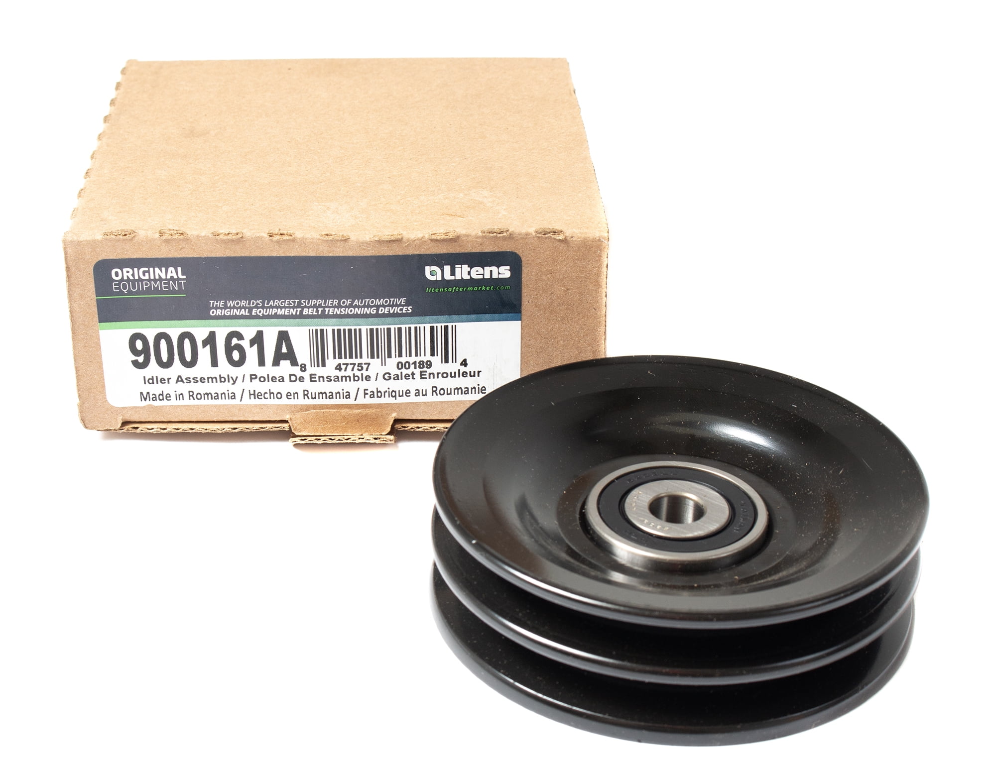 Litens Original Heavy Duty Steel Dual V-Belt Replacement Pulley Model ...