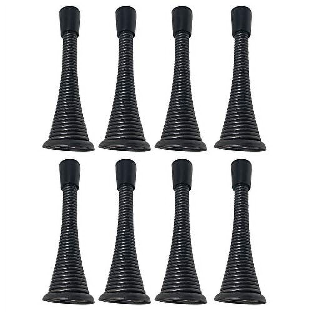 Litepak Spring Door Stop 3" Premium Heavy Duty Stopper Steel w/Plastic ...