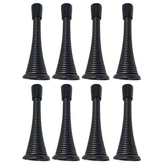 Litepak Spring Door Stop 3" Premium Heavy Duty Stopper Steel w/Plastic ...